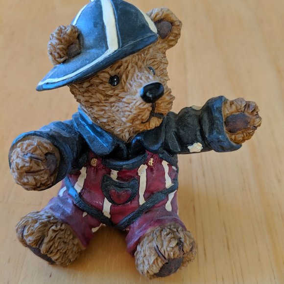 Accents | Bear Dressed In Bb Uniform Figurine 192 | Poshmark